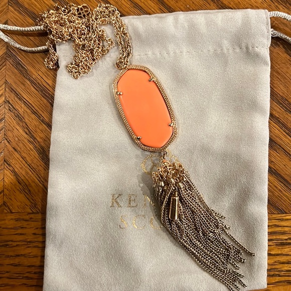 Kendra Scott | Jewelry | Kendra Scott Rayne Long Pendant Necklace ...